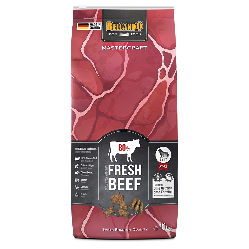 BELCANDO MASTERCRAFT FRESH Beef , 10 kg Inhalt (1 Stück = 1 x 10kg ...
